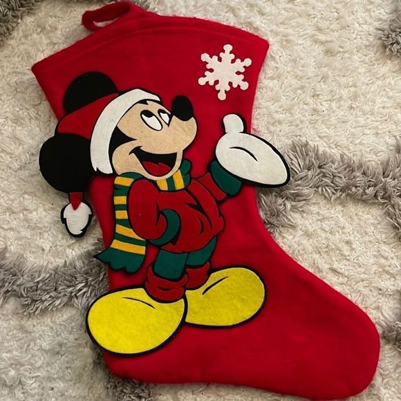 Holiday | Vintage Mickey Mouse Christmas Stocking | Poshmark